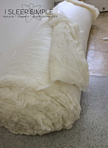 Organic Wool Batting - Traceable carded core wool from happy Sheep! – I ...