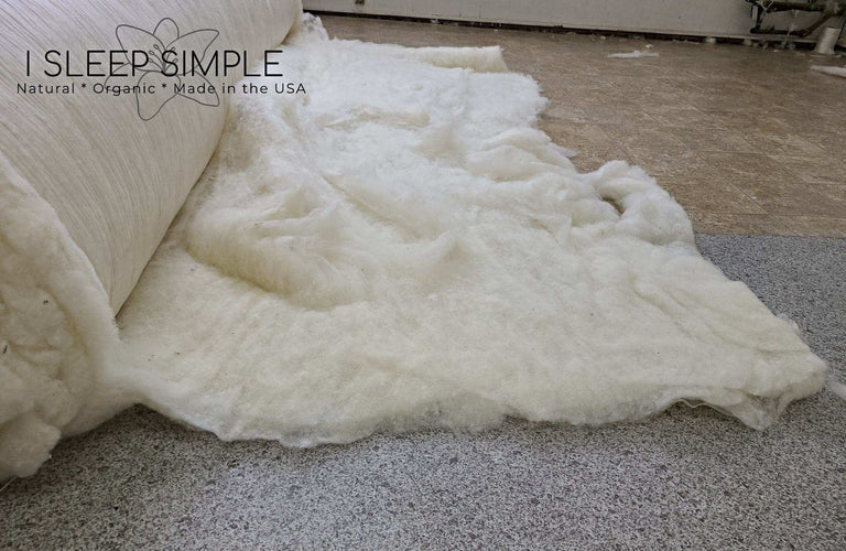 Organic Wool Batting - Traceable carded core wool from happy Sheep! – I ...