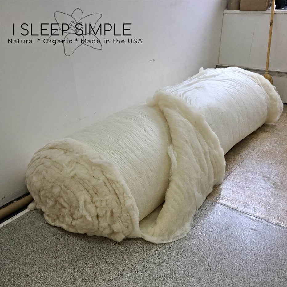Organic Wool Batting - Traceable carded core wool from happy Sheep! – I ...